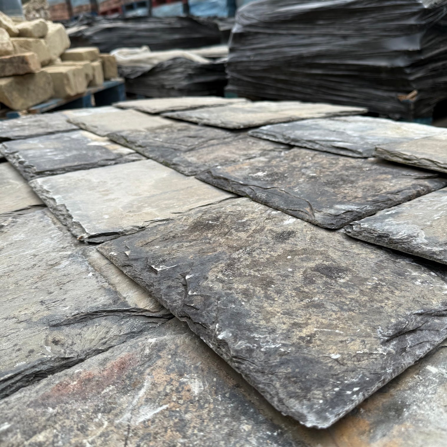 Reclaimed Delabole Cornish Roof Slate - Per Ton – Reclaimed Brick Company