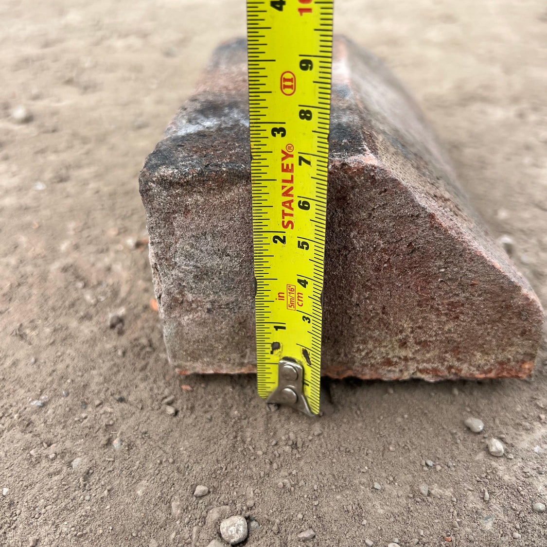 65mm Handmade Plinth External Return (Right Hand) Brick PL7.2 ...