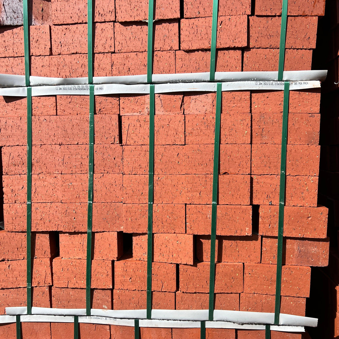 65mm Solid Red Clay Engineering Brick | Free Nationwide Delivery ...