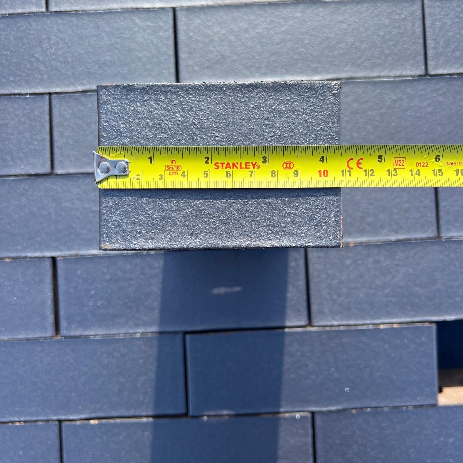 75mm Imperial Staffordshire Blue Engineering Brick | New Blue Bricks ...