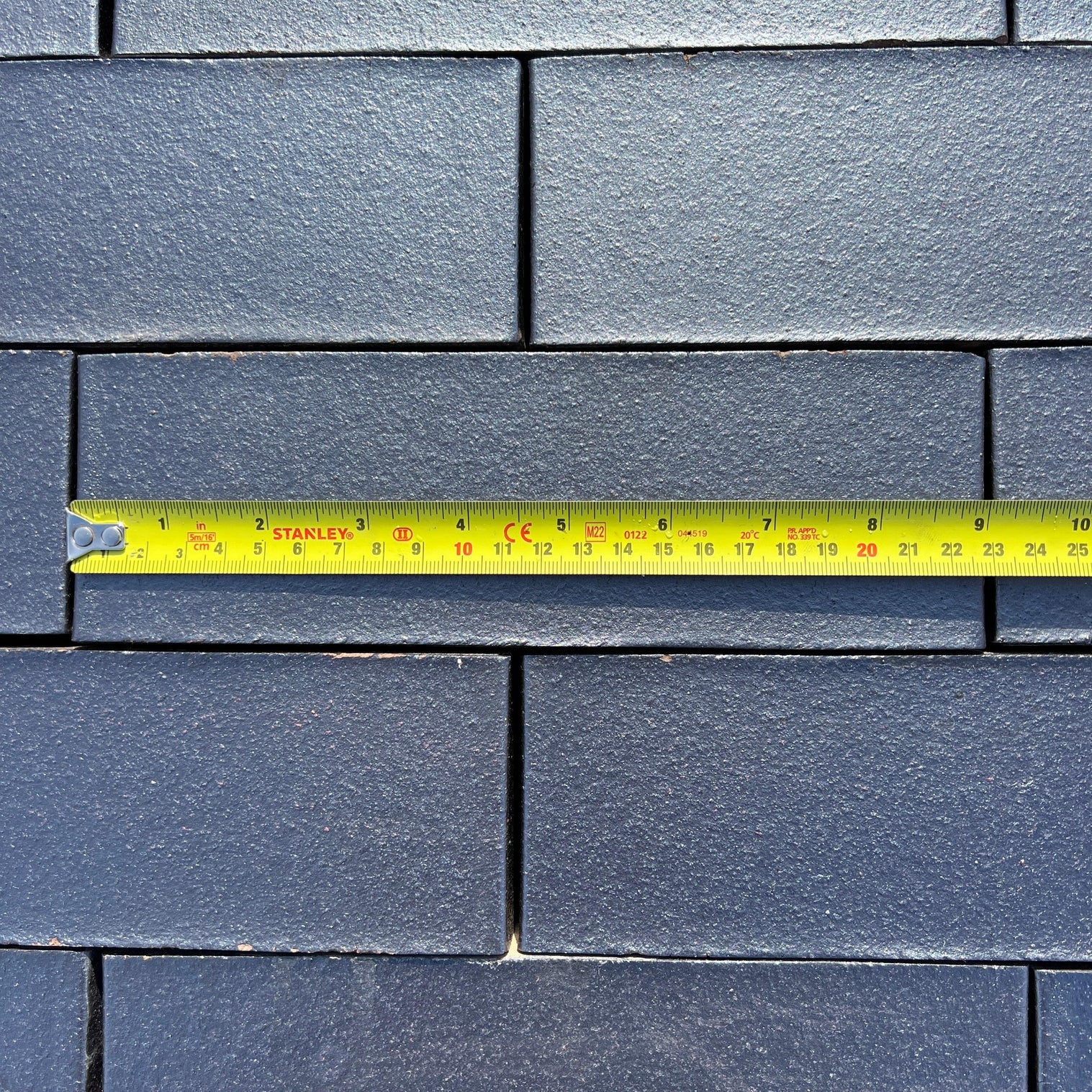 75mm Imperial Staffordshire Blue Engineering Brick | New Blue Bricks ...