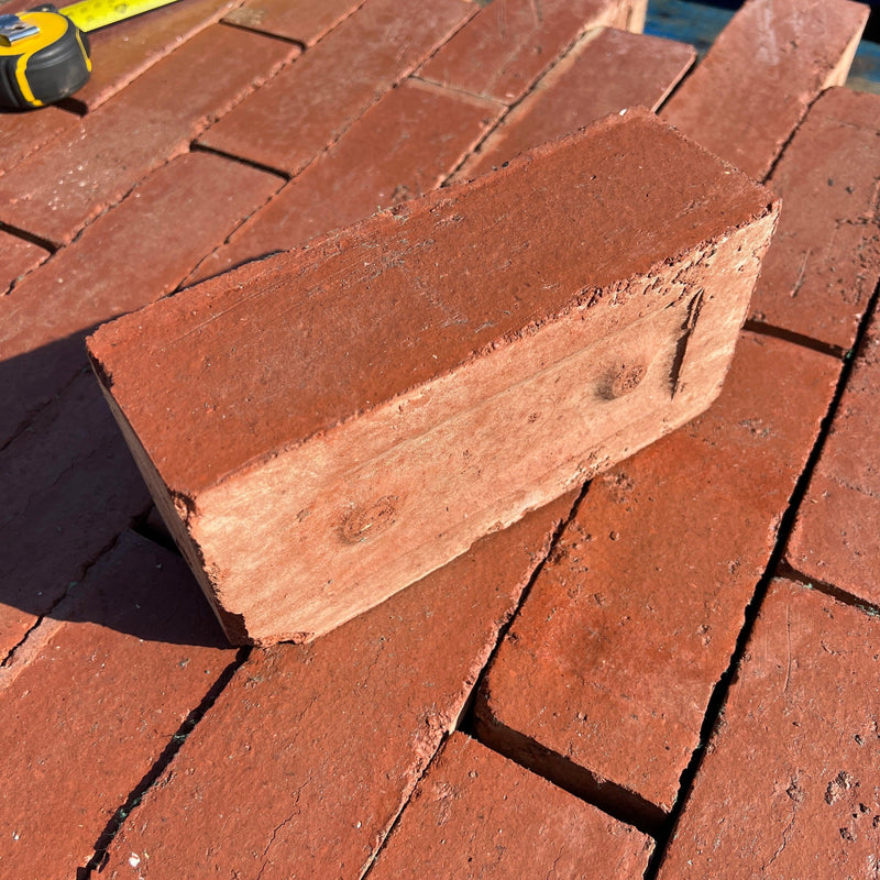 Victorian Imperial Red Pressed Brick | Building Materials – Reclaimed ...