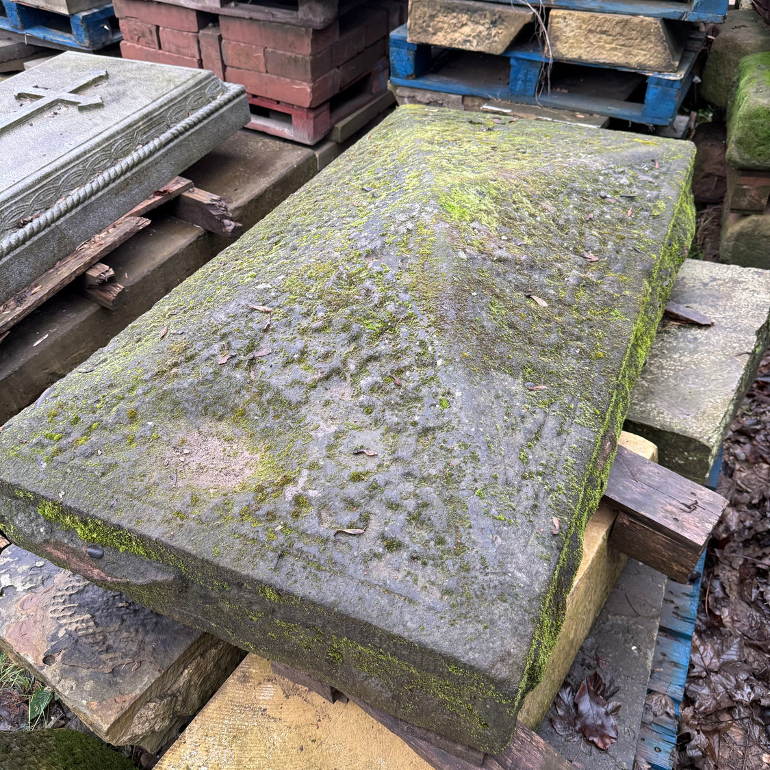 Reclaimed Pillars & Caps | Reclaimed Stone Yard – Reclaimed Brick Company