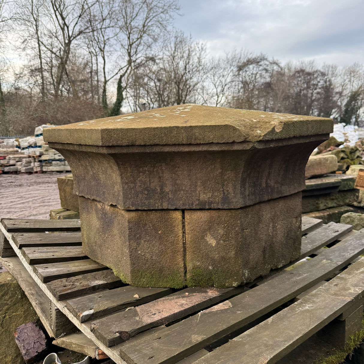 Reclaimed Stone Pillar – Reclaimed Brick Company