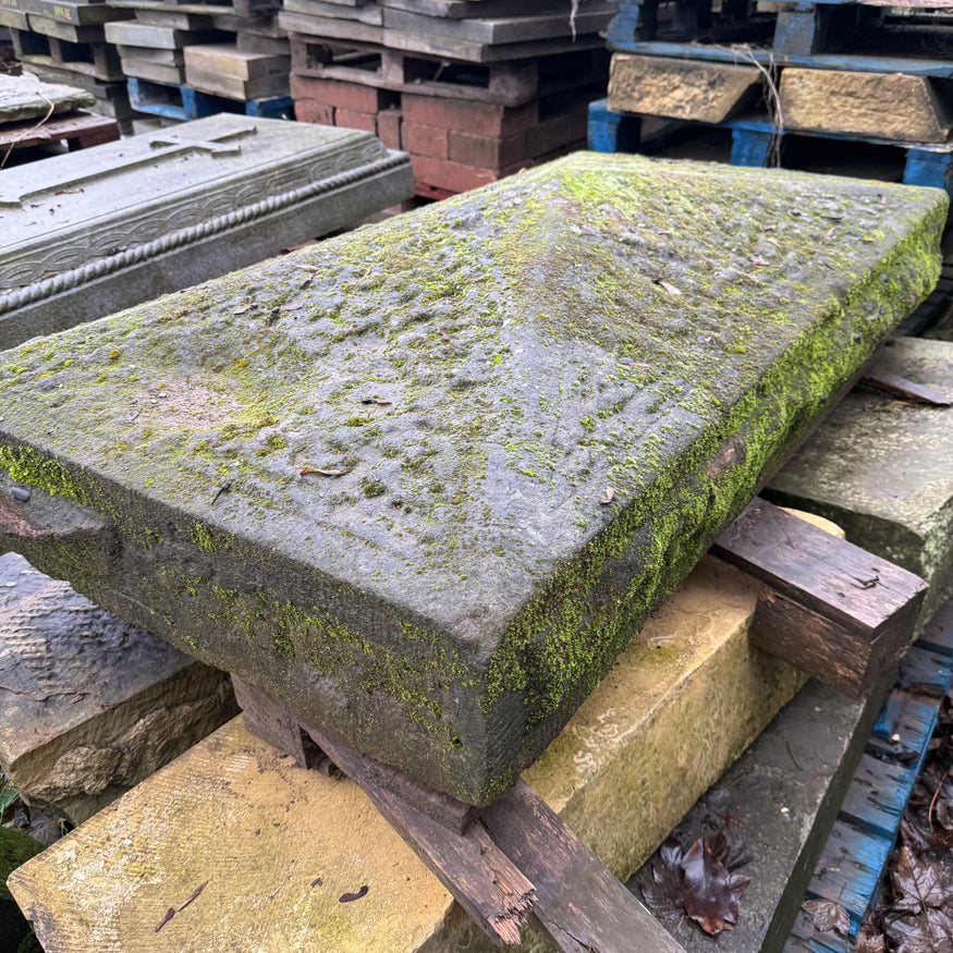 Reclaimed Pillars & Caps | Reclaimed Stone Yard – Reclaimed Brick Company