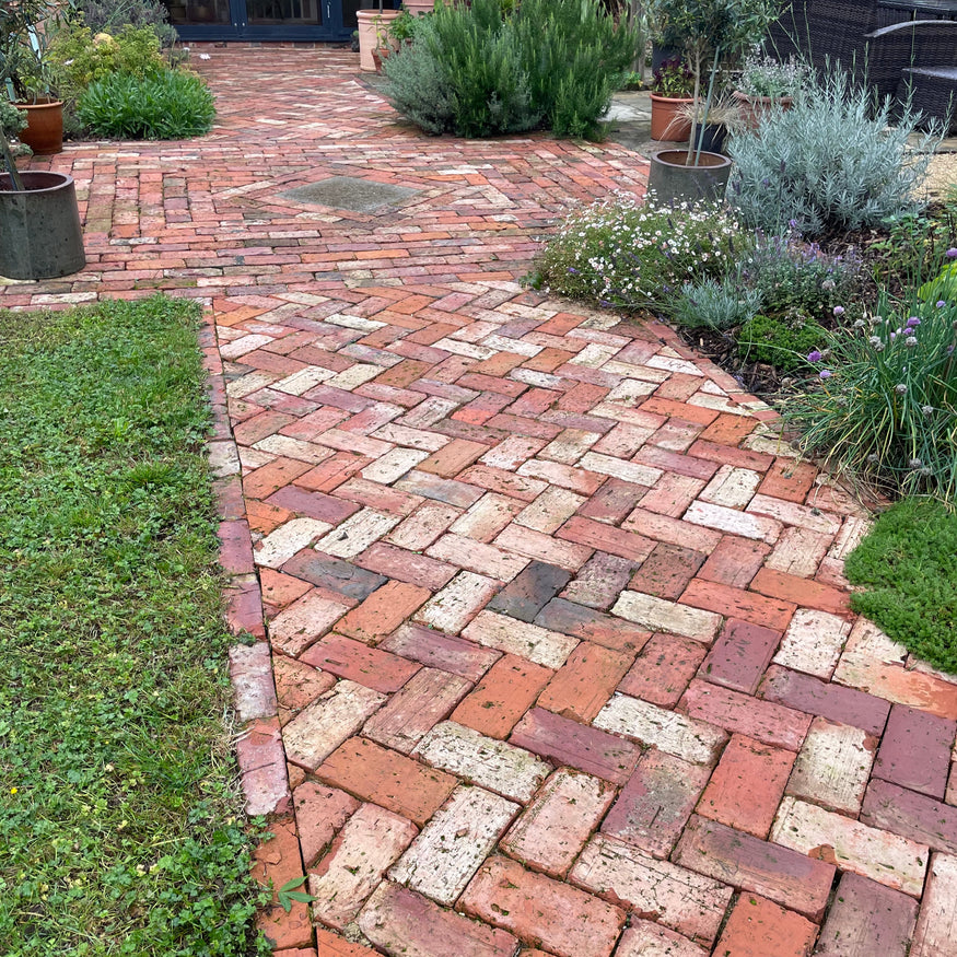 Reclaimed Paving Bricks | Clay Pavers for Garden Patio Path – Reclaimed ...