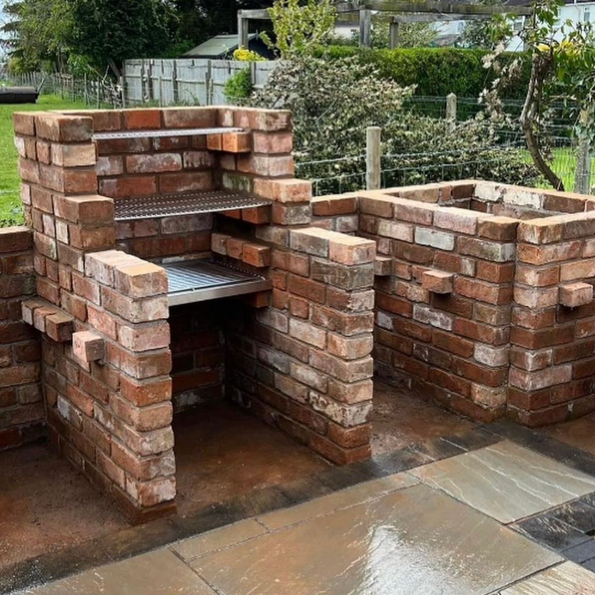 Low Cost BBQ Built Using Reclaimed Bricks – Reclaimed Brick Company