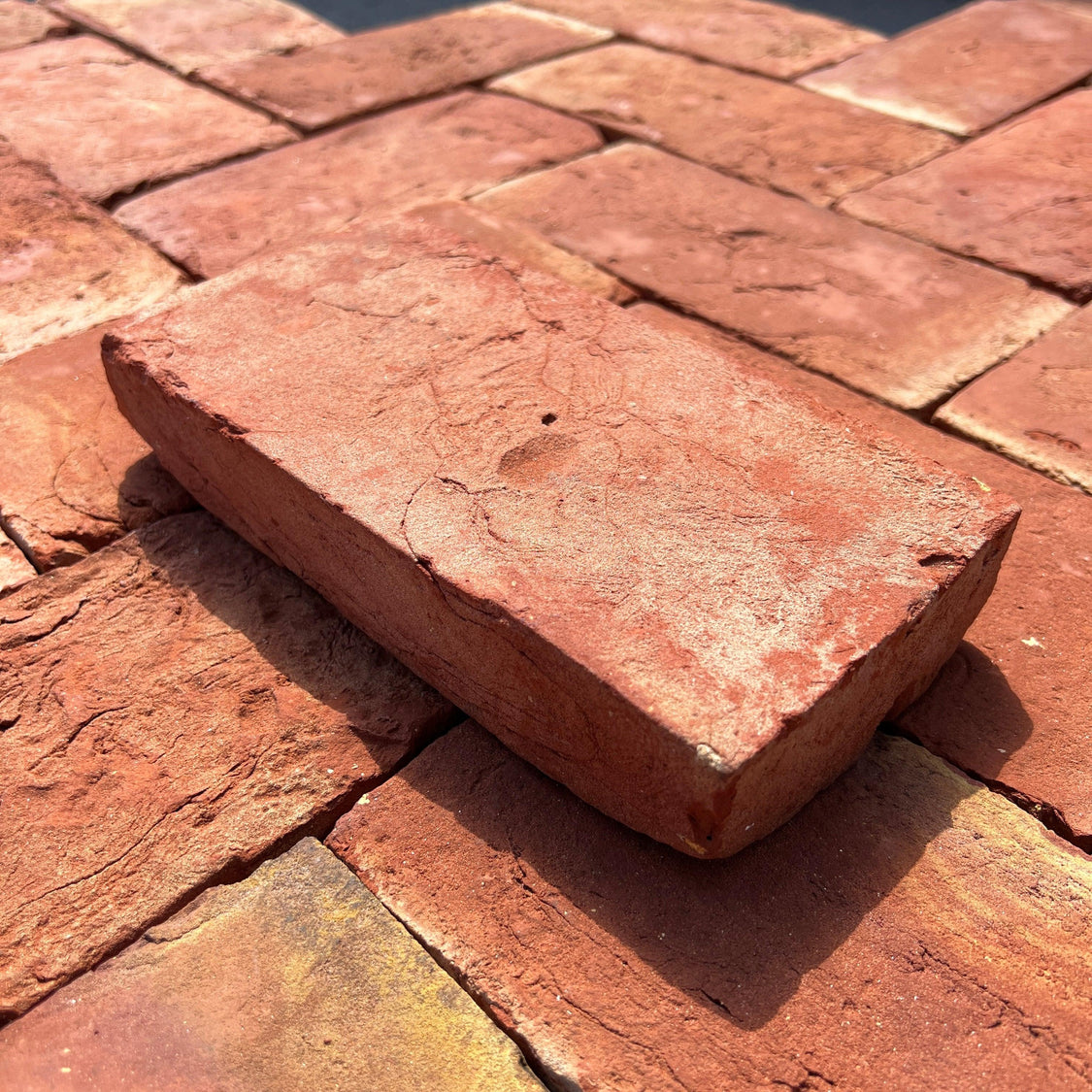 Arundel Red Handmade Clay Paving Bricks - Free Delivery – Reclaimed ...