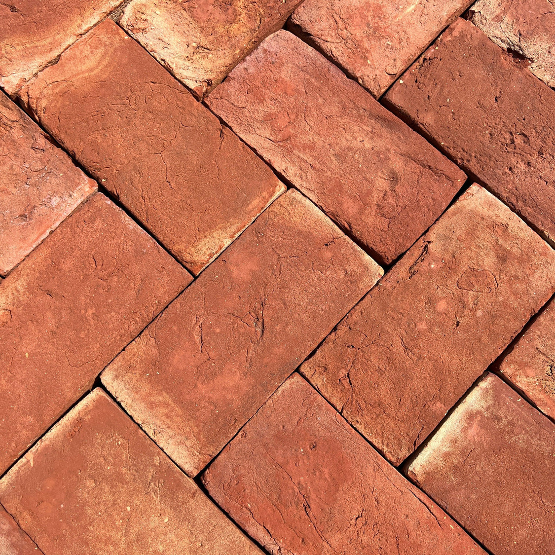 Arundel Red Handmade Clay Paving Bricks - Free Delivery – Reclaimed ...