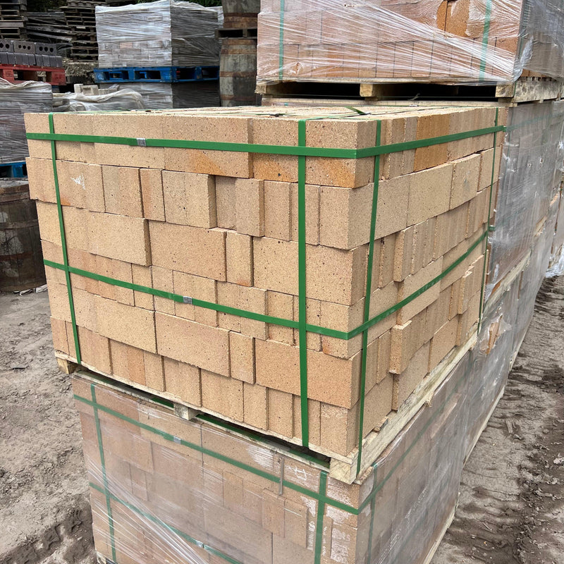 65mm Refractory Fire Clay Bricks - Ideal for furnaces & pizza ovens ...