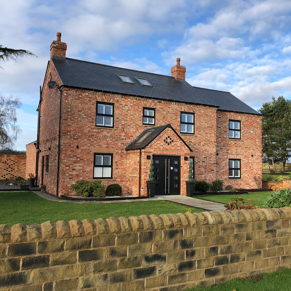 Family Home Built Using Reclaimed Bricks, Nottingham – Reclaimed Brick ...