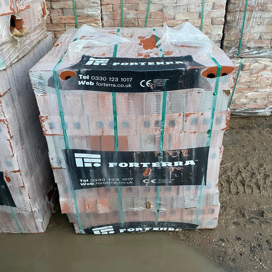 Forterra Red Rustic Facing Brick | New Facing Bricks – Reclaimed Brick ...