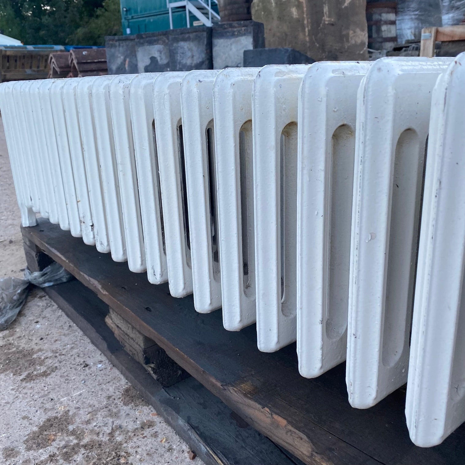 Genuine ‘’Chubby Churchill’’ Cast Iron Radiators – Reclaimed Brick Company