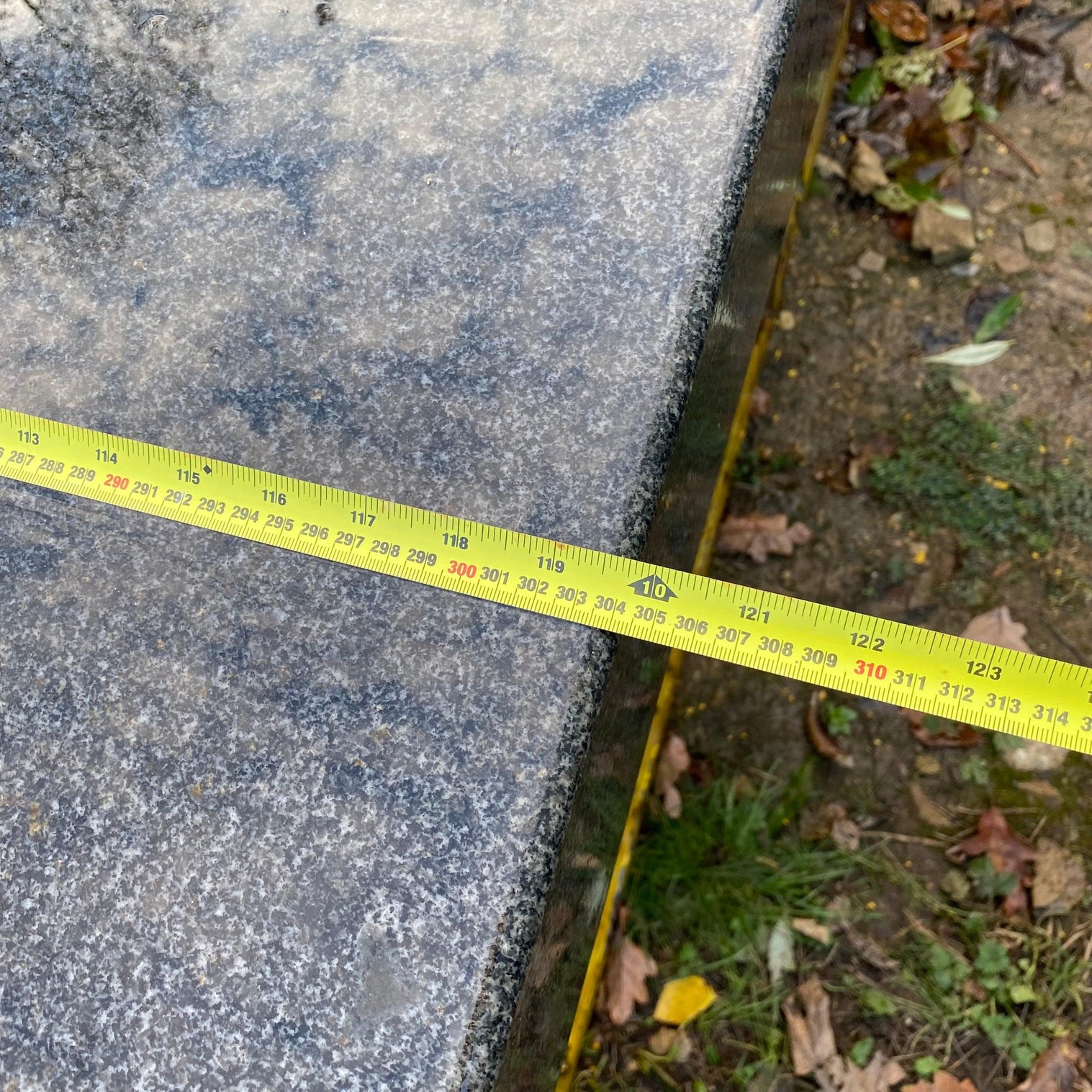 Huge 1950’s Industrial Blue Granite Surface Worktop Slab – Reclaimed ...