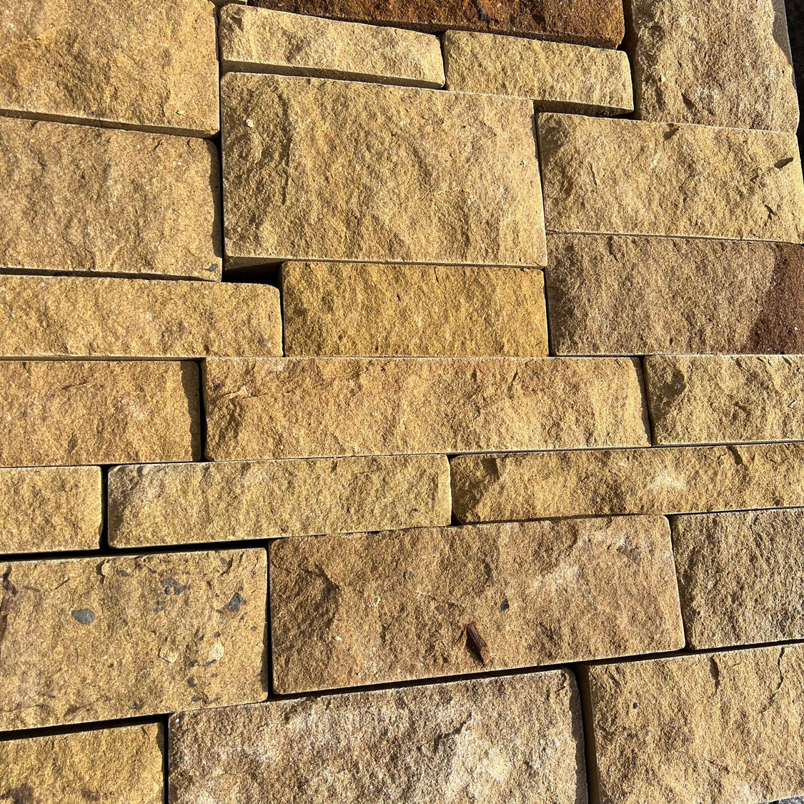 Quarried Pitched Face Natural Building Stone - 140mm Bed – Reclaimed ...