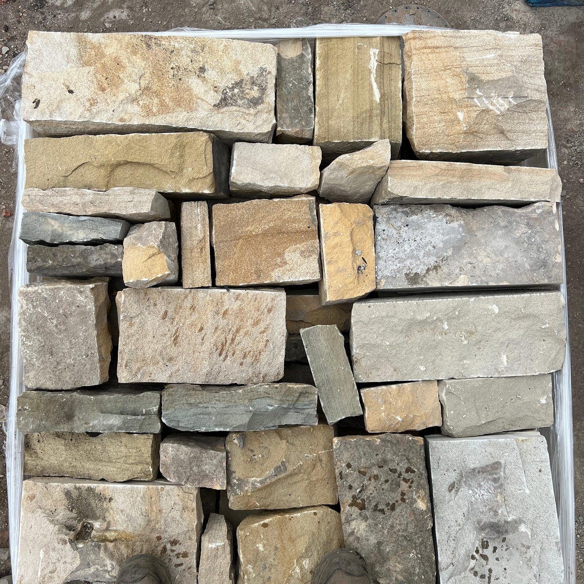 Random Dressed Reclaimed Building Stone - Backed Off | Building Stone ...