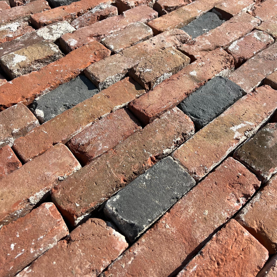 Reclaimed Georgian Handmade Brick with Blue Headers – Reclaimed Brick ...