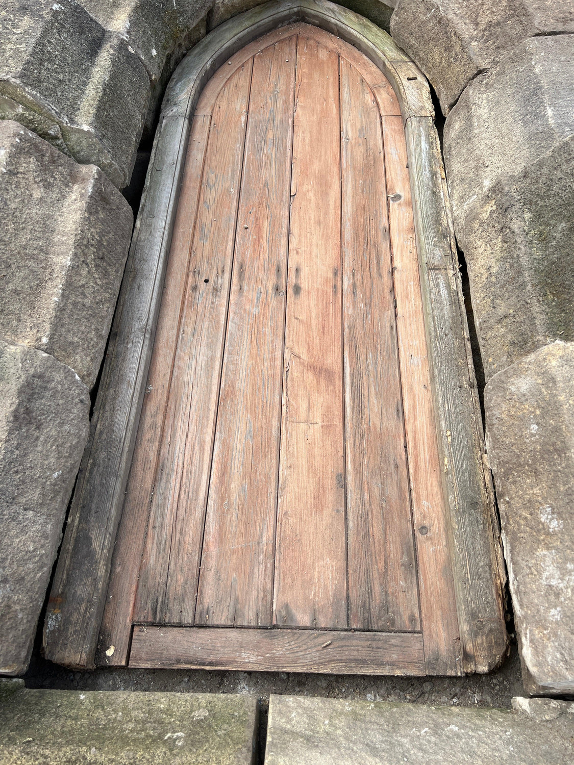 Reclaimed Arch Stone Door | Old Arch Stone Door | Arch Stone ...