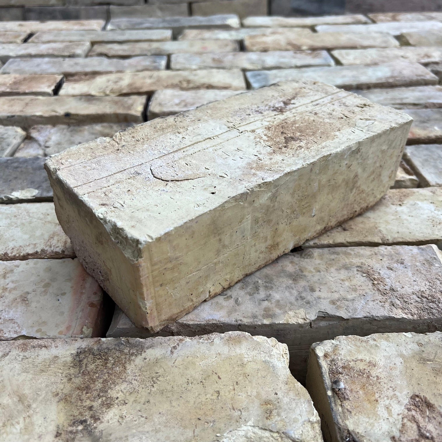 Reclaimed Cambridge 'War Boys' White Gault Handmade Bricks – Reclaimed ...