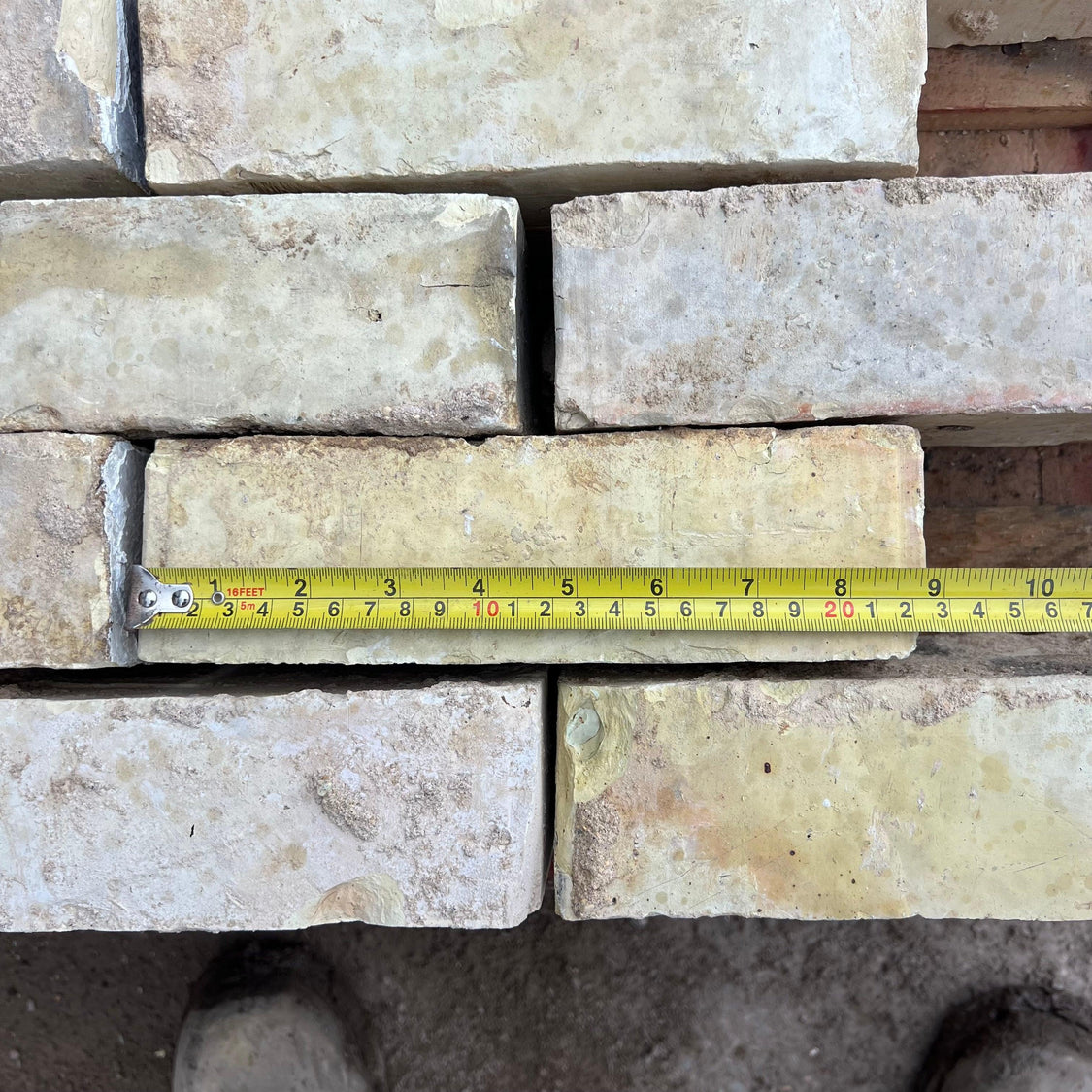 Reclaimed Cambridge 'War Boys' White Gault Handmade Bricks – Reclaimed ...