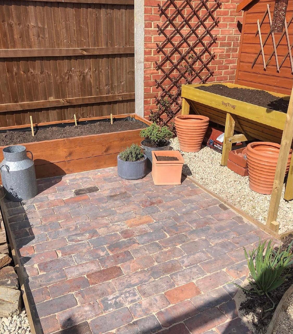Reclaimed Common Blend Paving Bricks | Garden Patio | Driveway Bricks ...