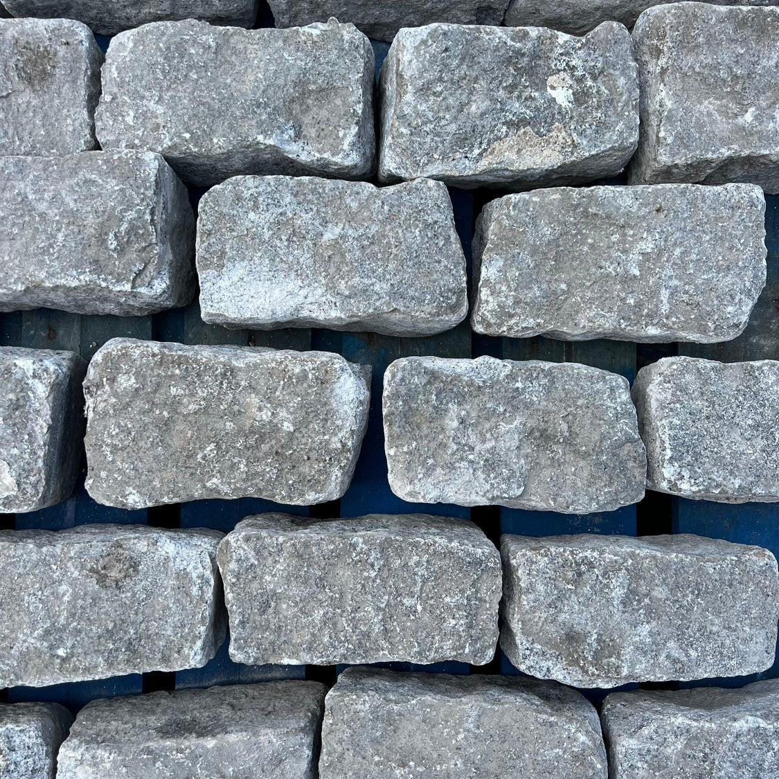 Reclaimed Granite Cobbles / Setts - Elongated | Lawn Edging – Reclaimed ...