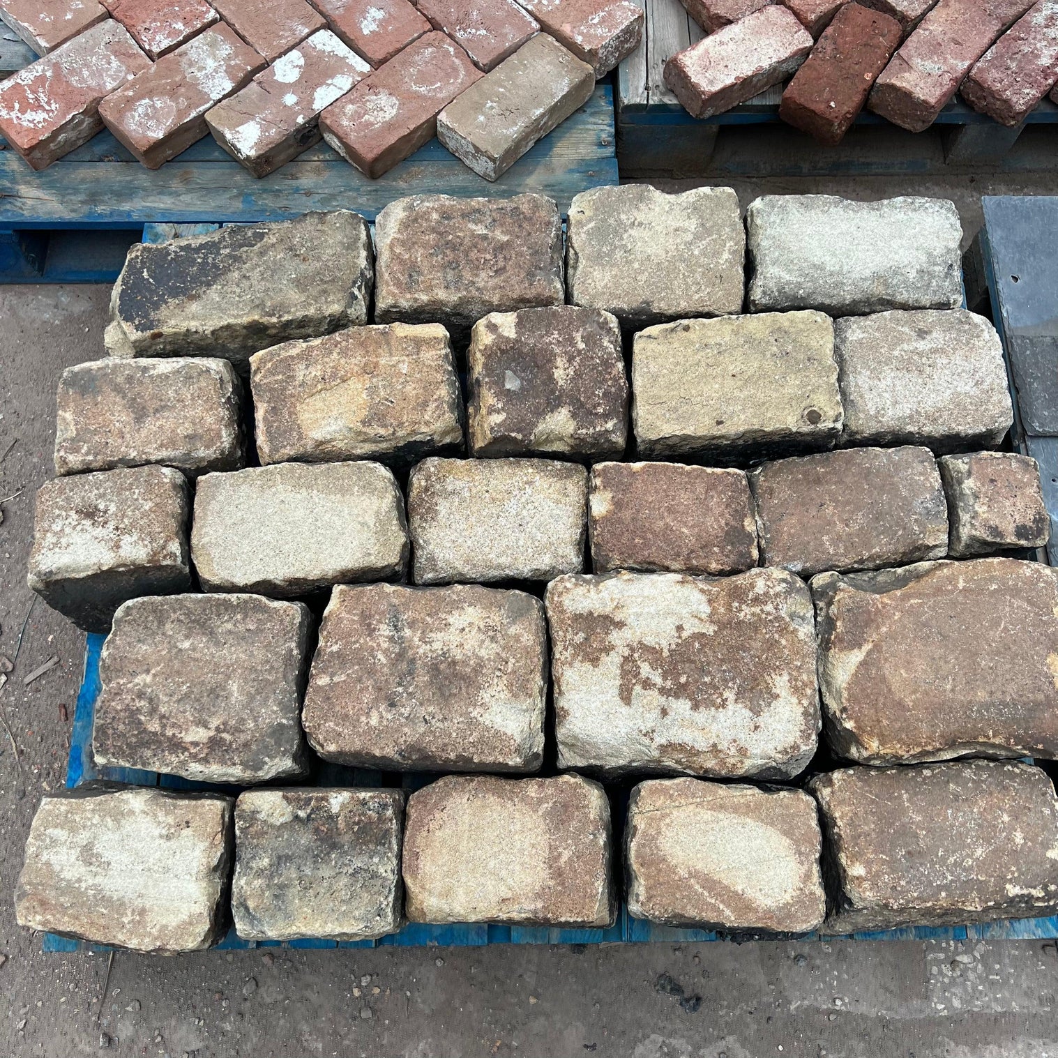 Reclaimed Grit Stone Setts / Cobblestone Driveway | Garden – Reclaimed ...