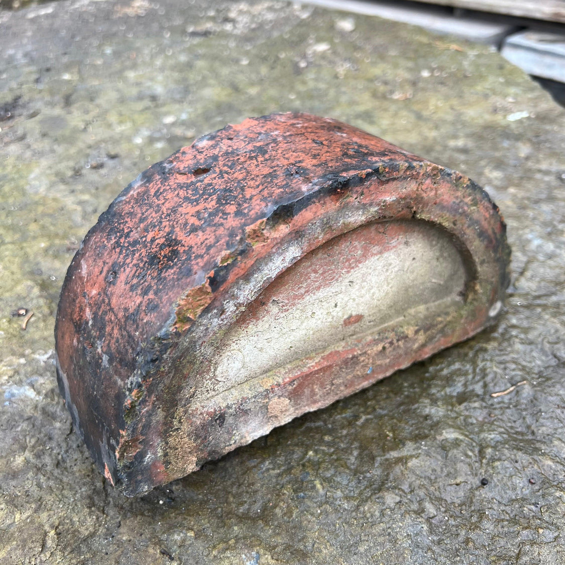 Reclaimed Half Round Brick Wall Coping – Reclaimed Brick Company