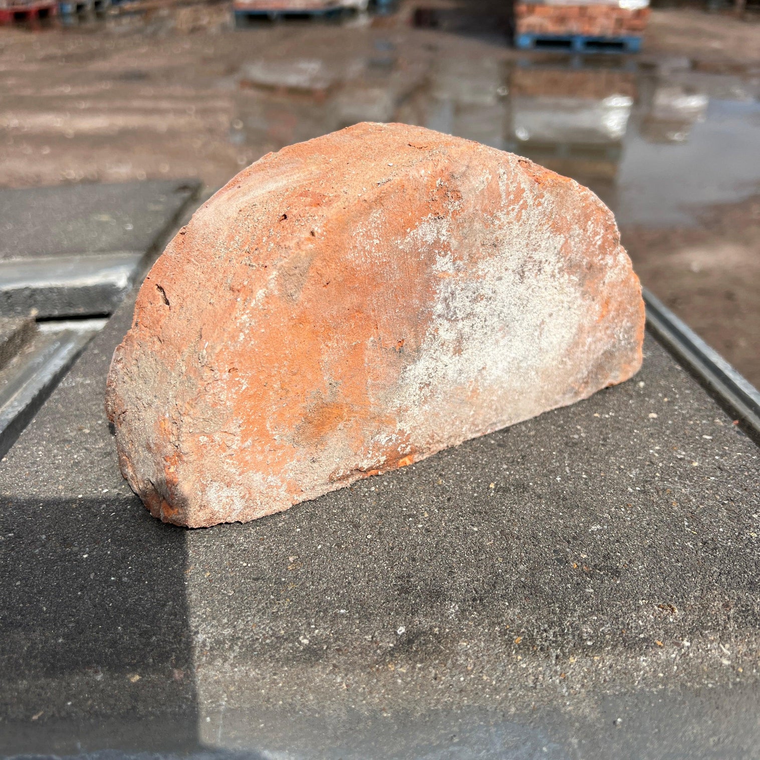 Reclaimed Handmade Half Round Moon Coping Bricks | Reclaim Bricks ...