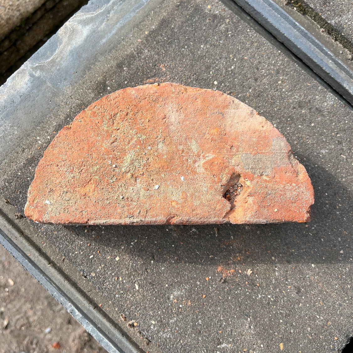 Reclaimed Handmade Half Round Moon Coping Bricks | Reclaim Bricks ...