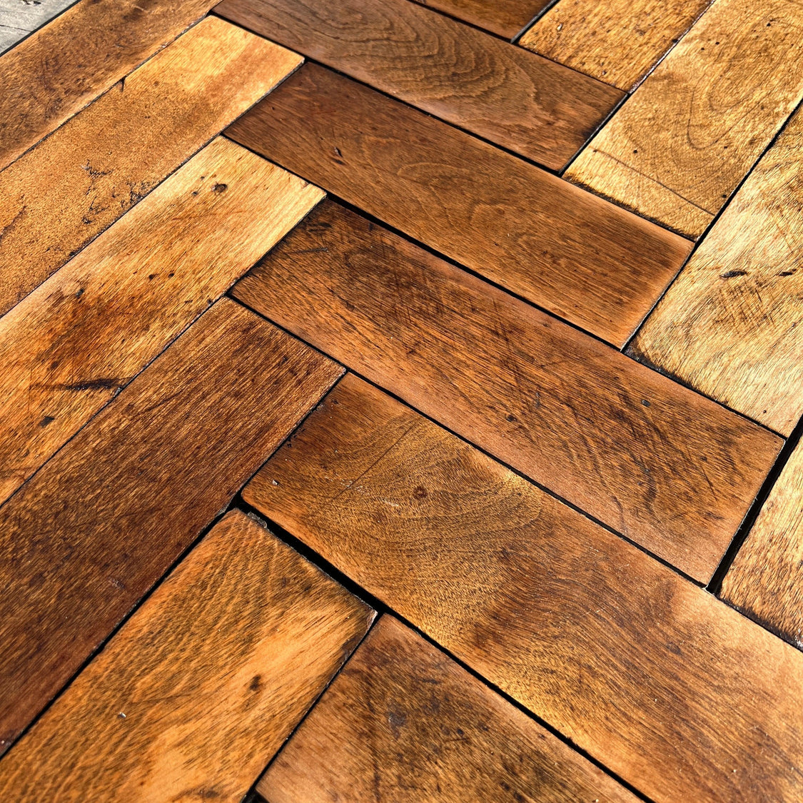 Reclaimed Hardwood Parquet Flooring - (Uncleaned) – Reclaimed Brick Company