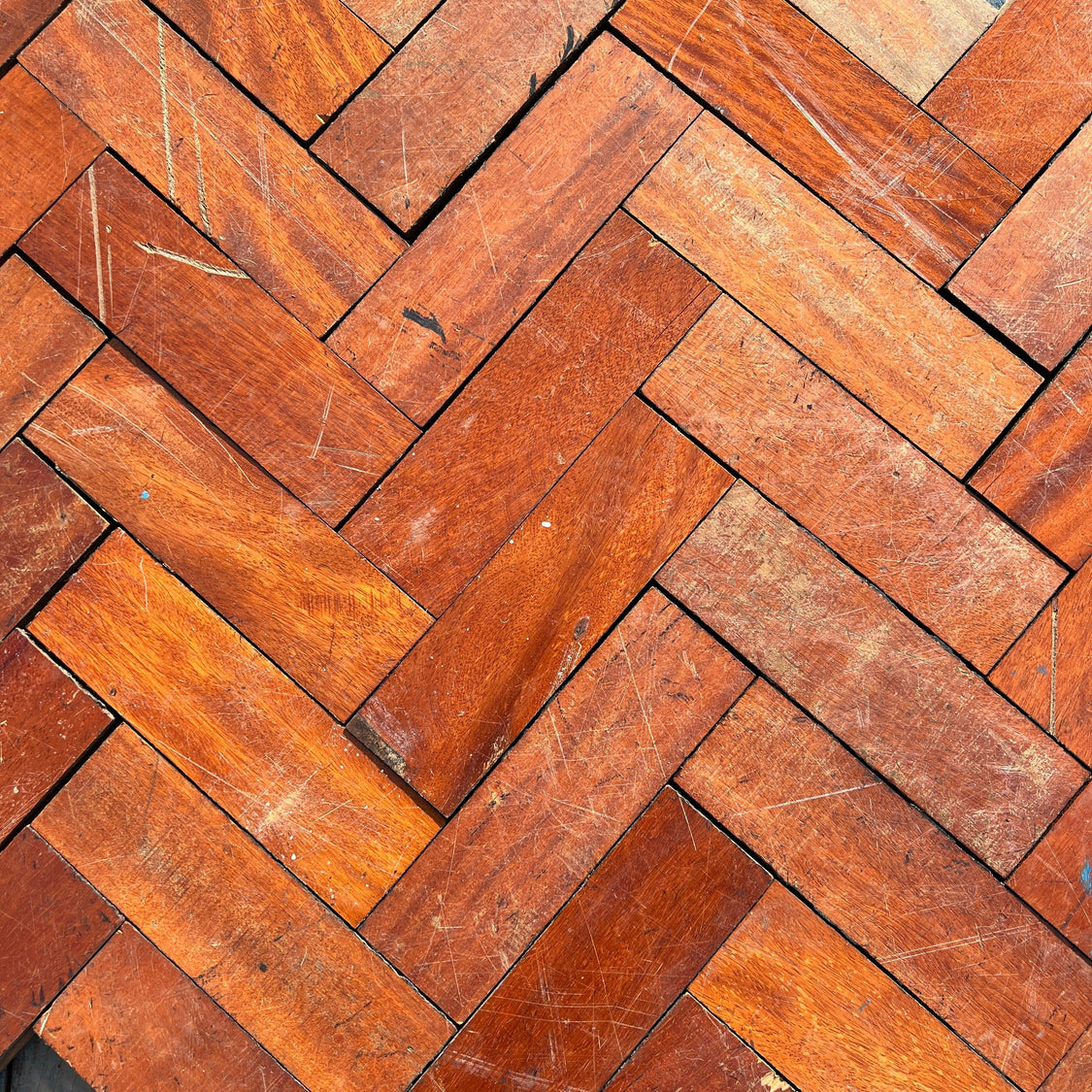 Reclaimed Hardwood Parquet Flooring - (Uncleaned) – Reclaimed Brick Company