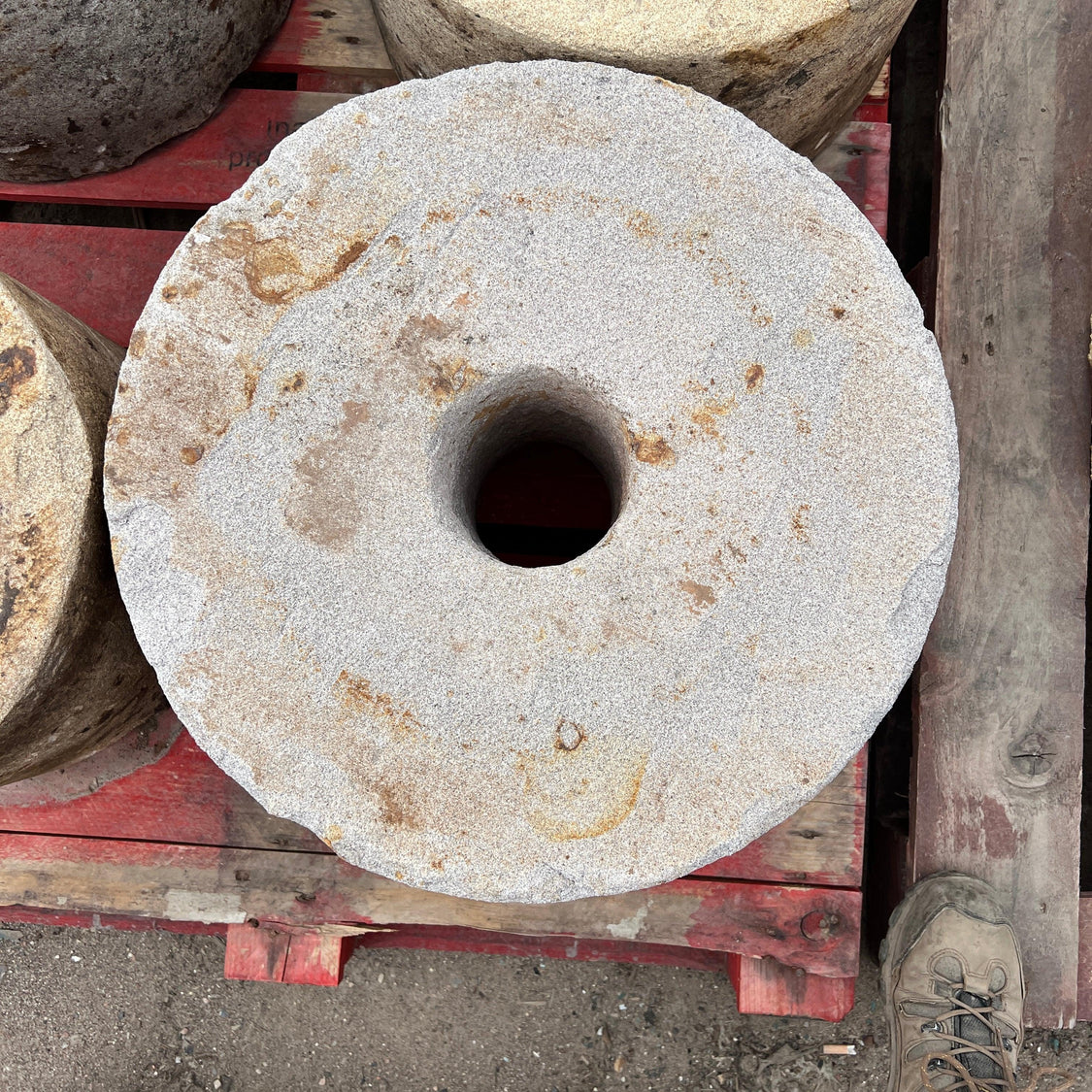 Reclaimed Mill Stone Wheel – Reclaimed Brick Company