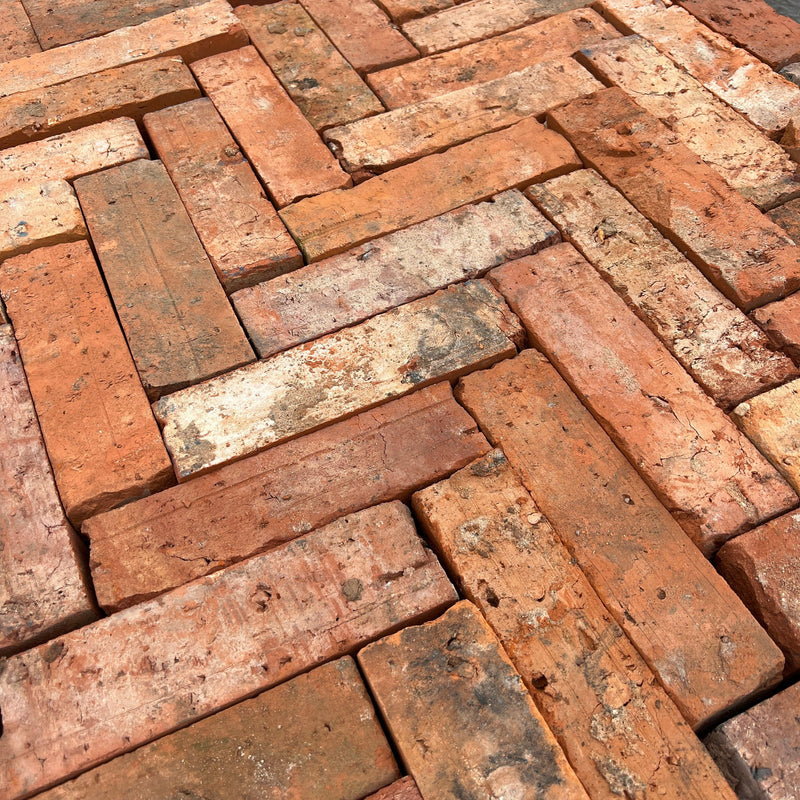 Reclaimed Narrow Clay Paving Bricks | Garden Patio | Driveway Bricks ...