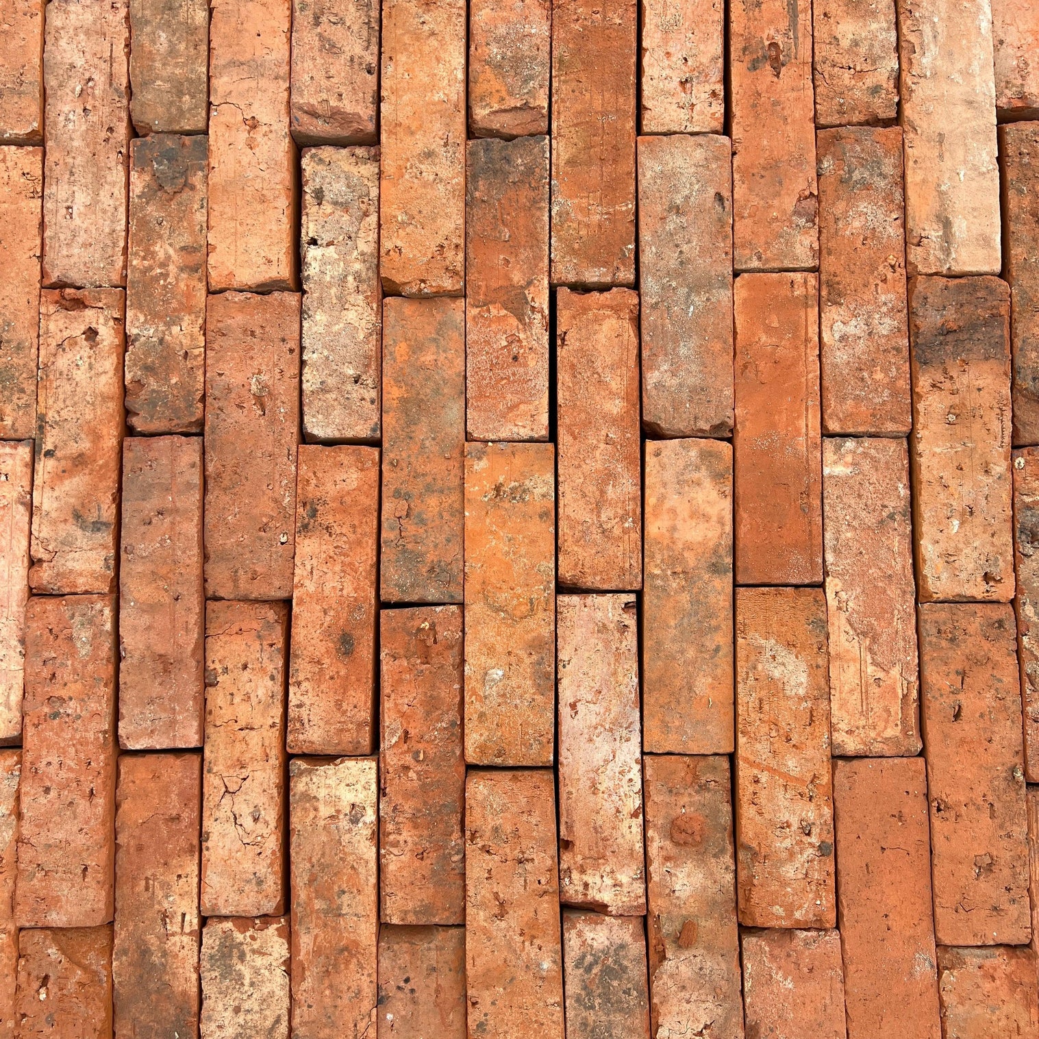 Reclaimed Narrow Clay Paving Bricks | Garden Patio | Driveway Bricks ...