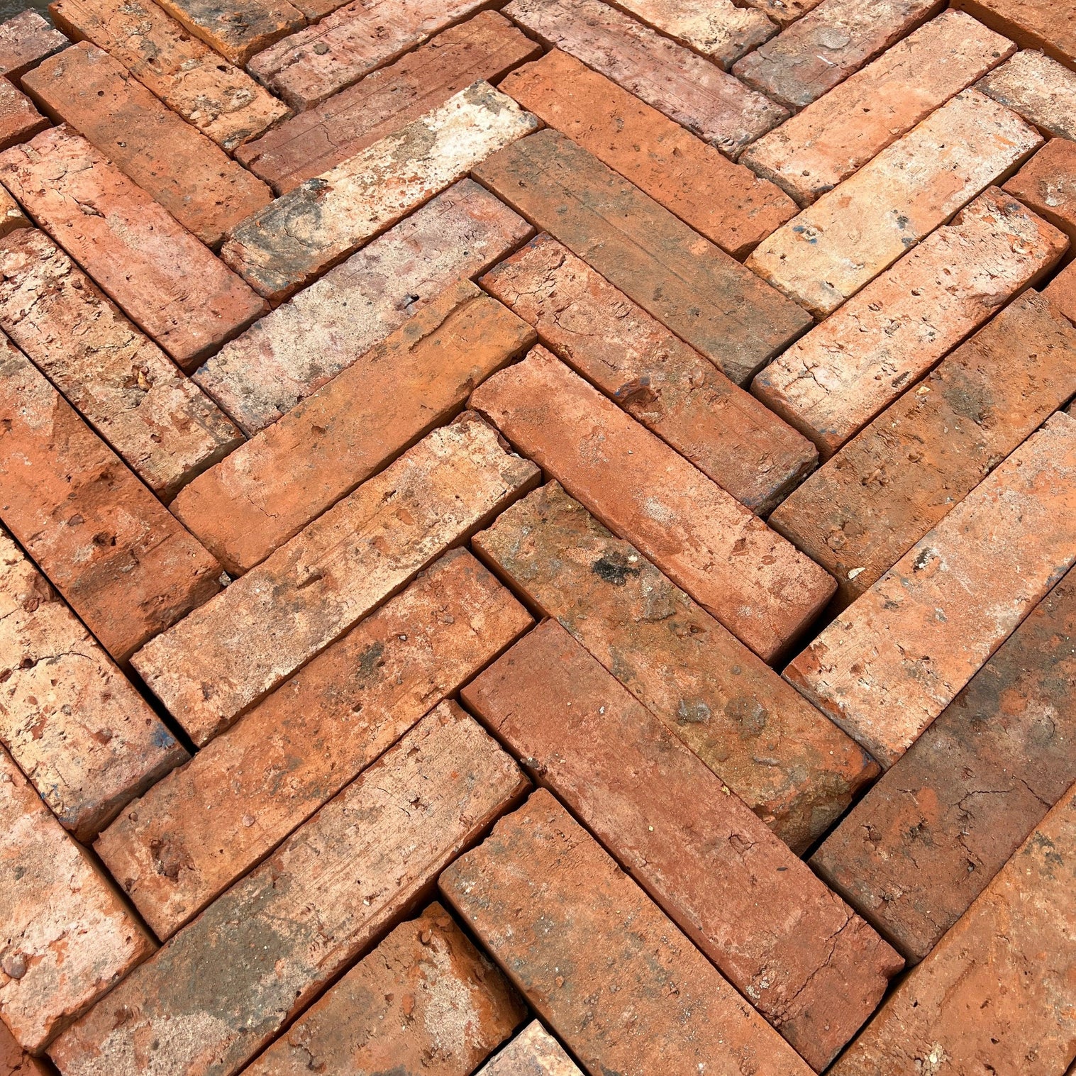 Reclaimed Narrow Clay Paving Bricks | Garden Patio | Driveway Bricks ...