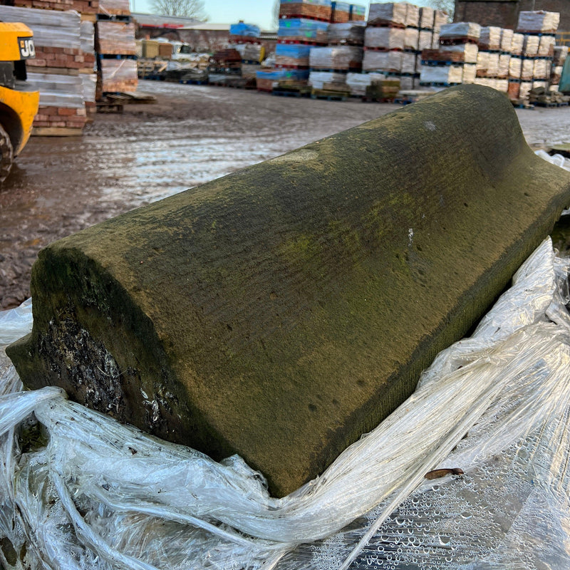 Reclaimed Natural Stone “Bell” Wall Coping - 20 Linear Meter Job Lot ...