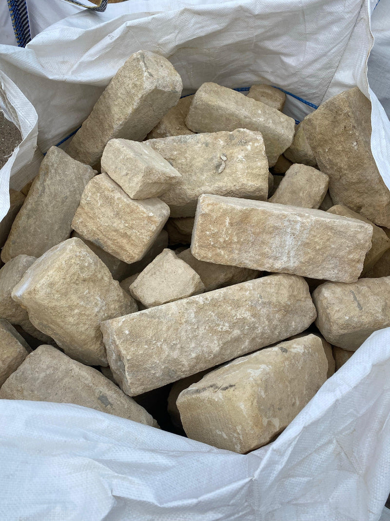 Reclaimed Natural Stone Buff Yorkshire Building Stone | Buff Stone ...