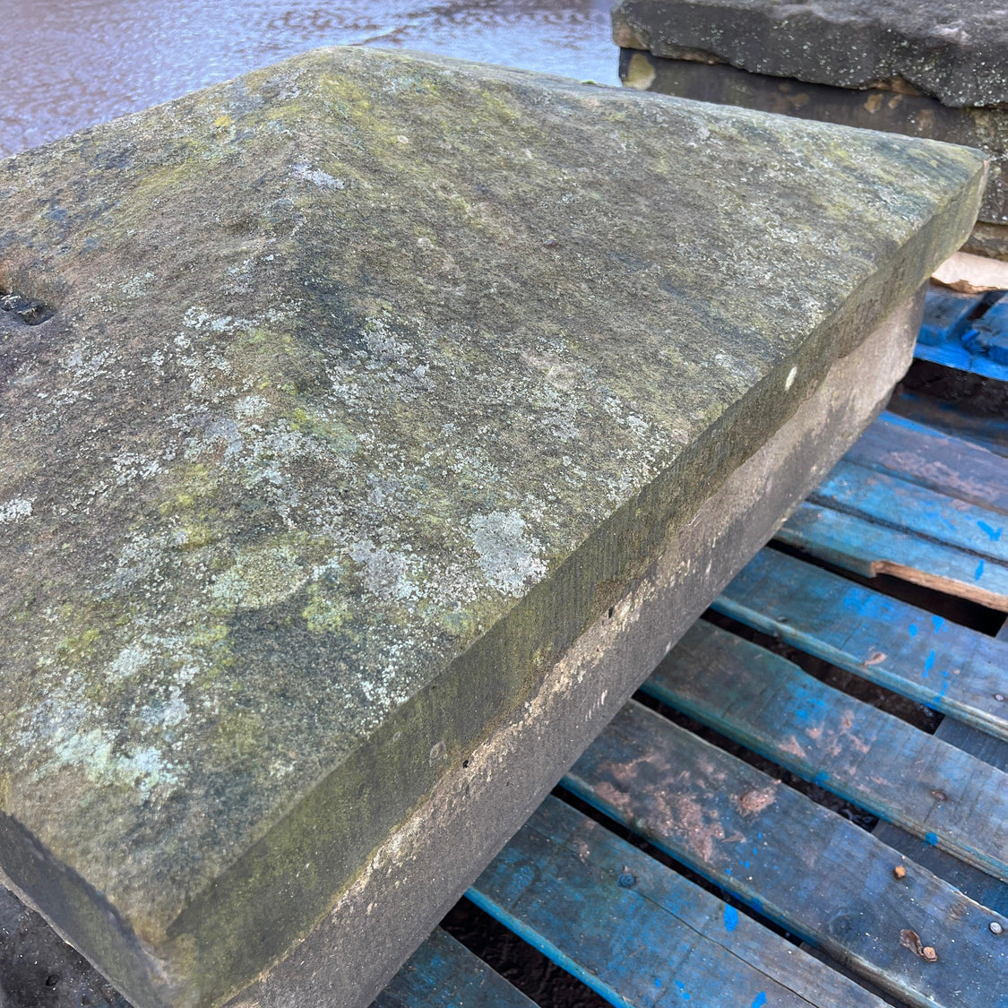 Reclaimed Natural Stone Pillar Cap - Pair | Reclaim Stone Pillar ...