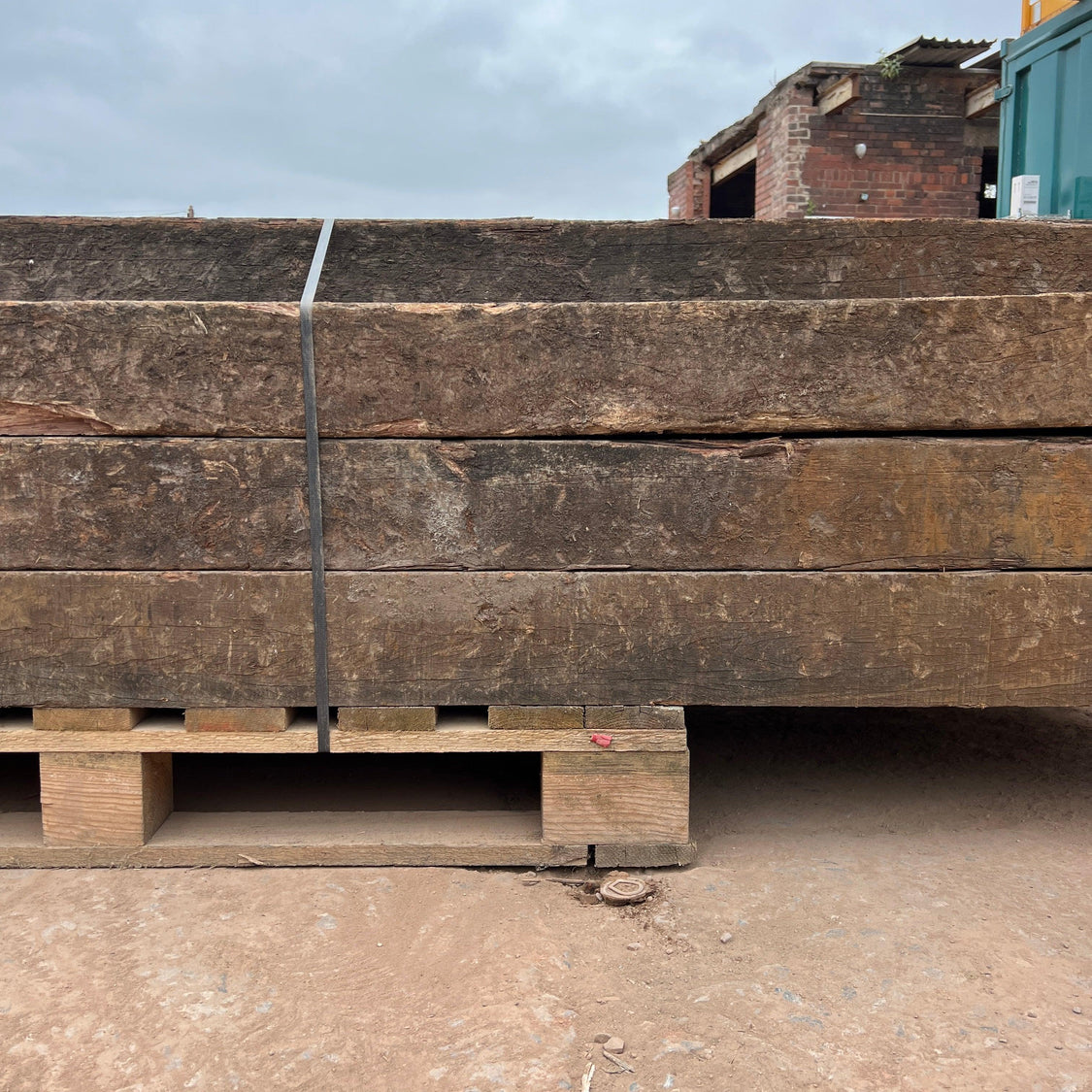 Railway Sleepers | Reclaimed Hardwood Timber Sleepers – Reclaimed Brick ...
