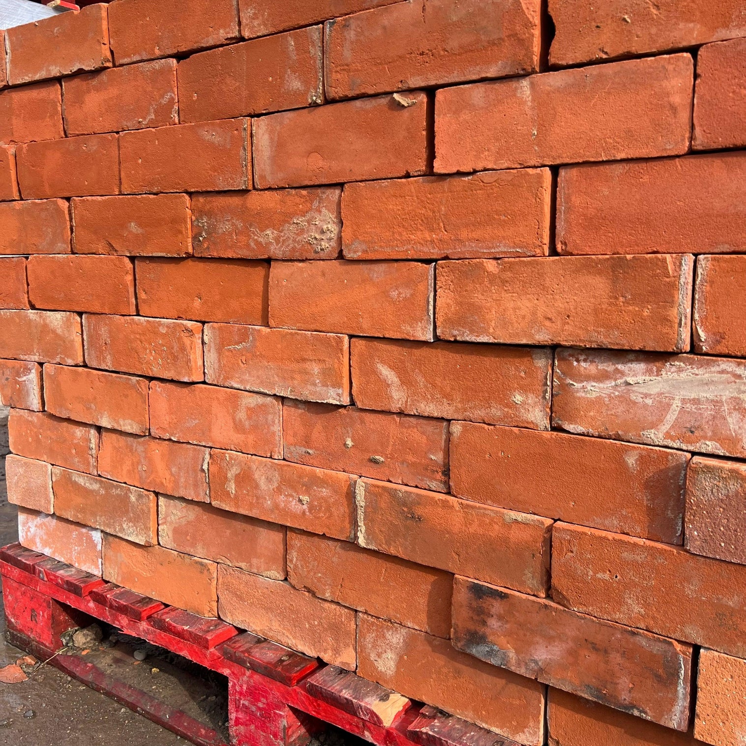 Reclaimed Orange Facing Brick | Pack of 250 Bricks | Free Delivery ...