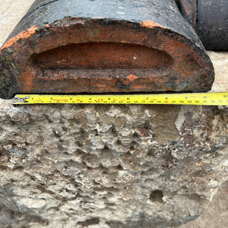 Reclaimed Oval Staffordshire Blue Coping Bricks – Reclaimed Brick Company