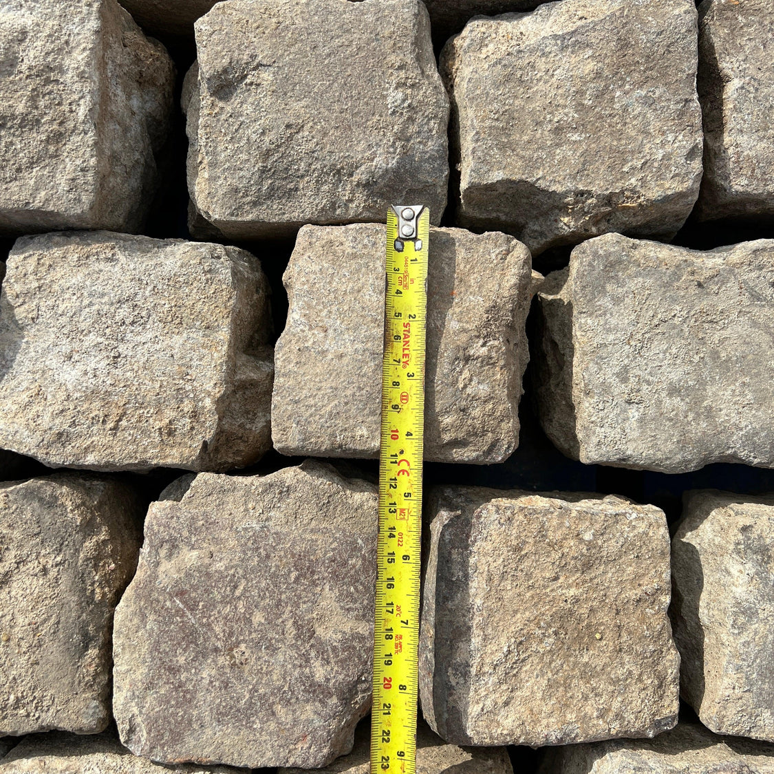 Reclaimed Pale Granite Cobbles 4” x 4” Cubes | Garden Patio | Driveway ...
