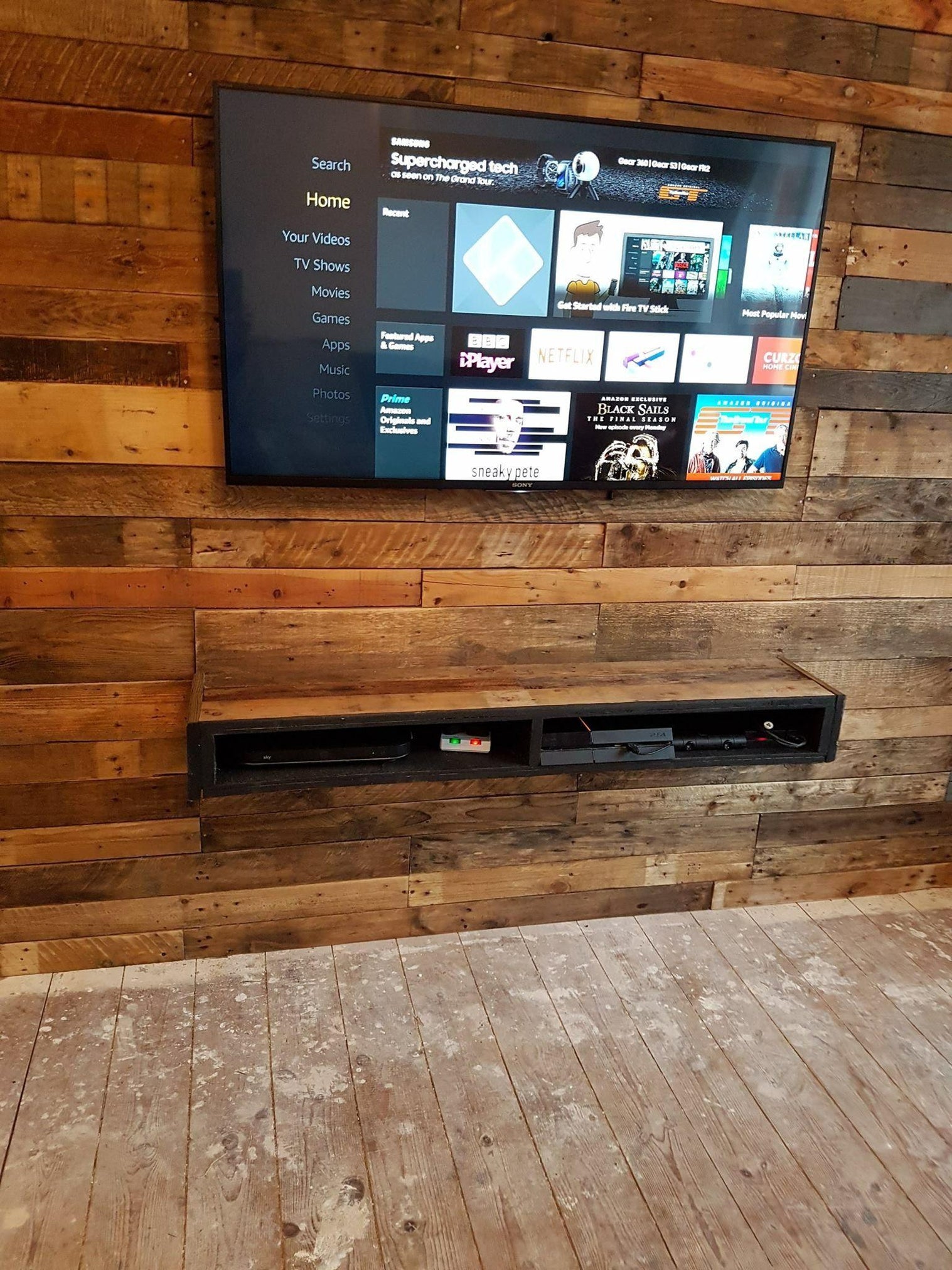 Reclaimed Pallet Wood Wall Cladding -Rustic-Boards/Planks – Reclaimed ...