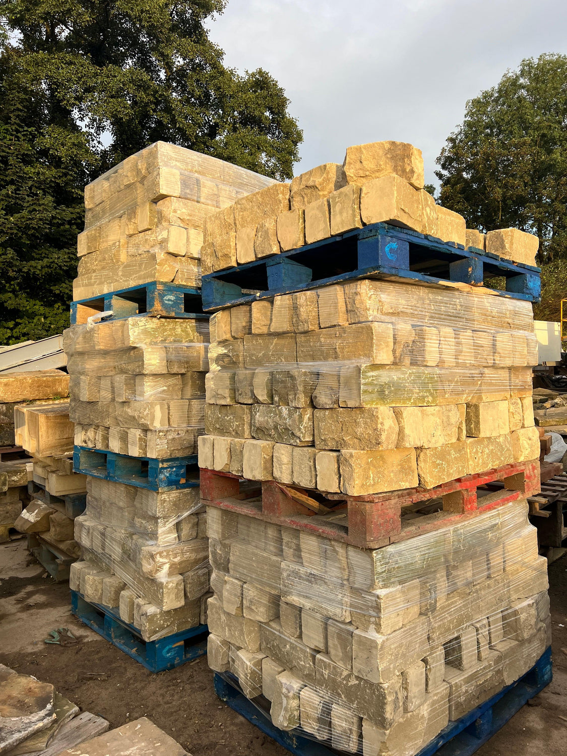 Reclaimed Pitched Face Building Stone - 140mm – Reclaimed Brick Company