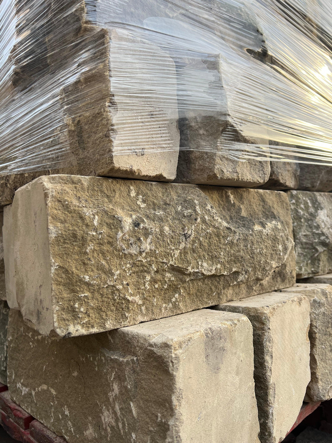 Reclaimed Pitched Face Building Stone - 140mm – Reclaimed Brick Company