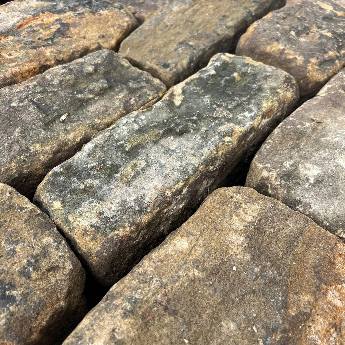 Reclaimed Punch Face Building Stone - 6” Backed Off – Reclaimed Brick ...