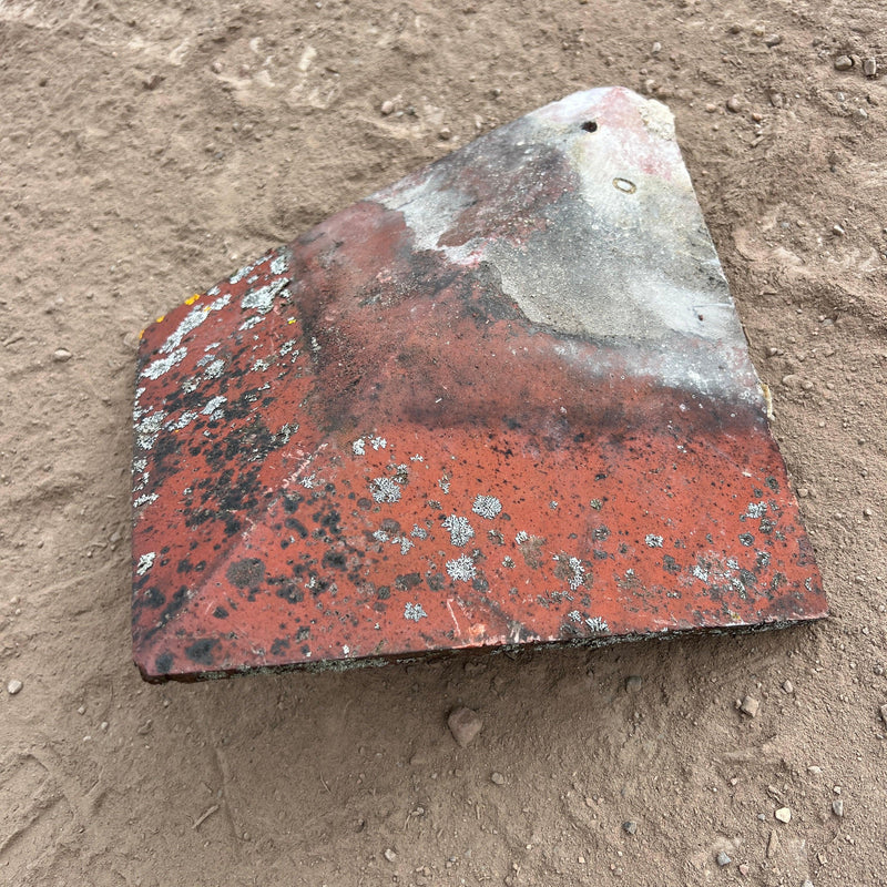 Reclaimed Red Clay Arris Hip Tiles | Roof Tiles | Clay Hip Tiles ...