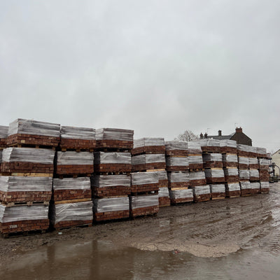 Reclaimed Red Facing Bricks | Victorian Imperial Red Bricks – Reclaimed ...