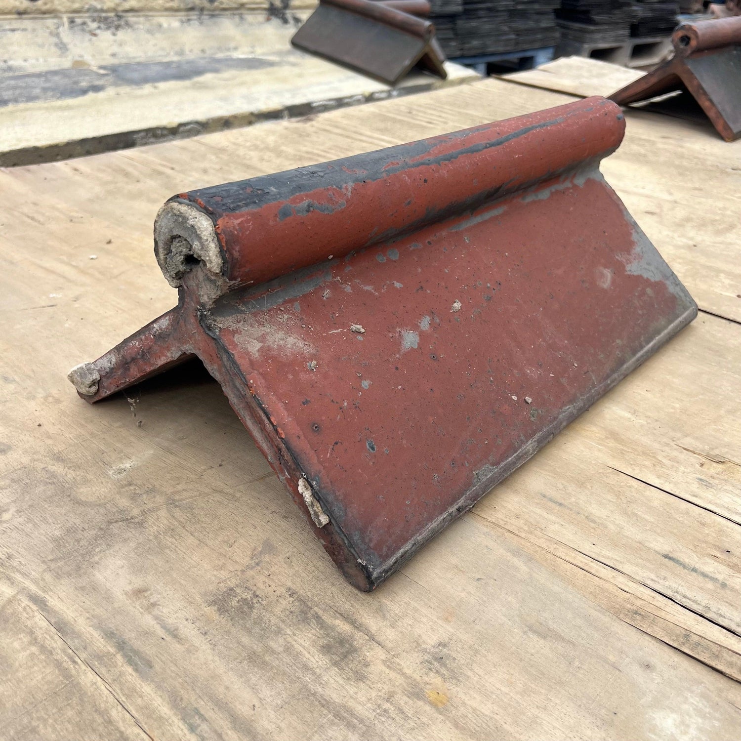 Reclaimed Roof Ridge Tiles | Reclamation Yard Roofing Supplies UK ...